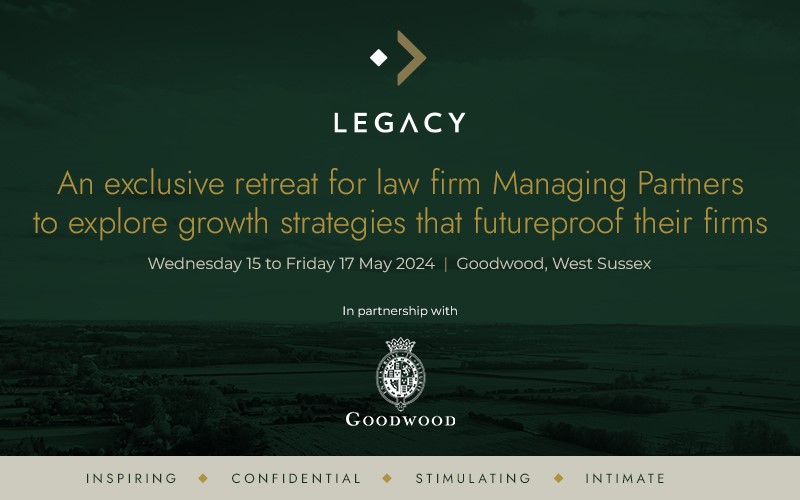 Event: Legacy - a retreat for Managing Partners - MilbournRoss